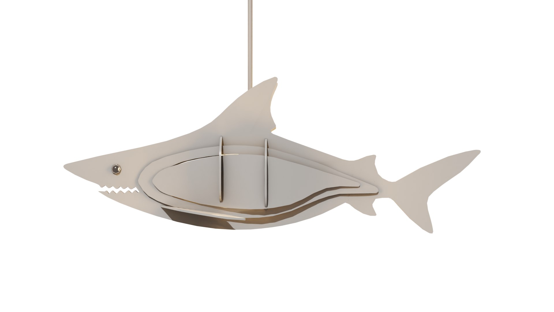 3D Light Shark - TurboSquid 2248155