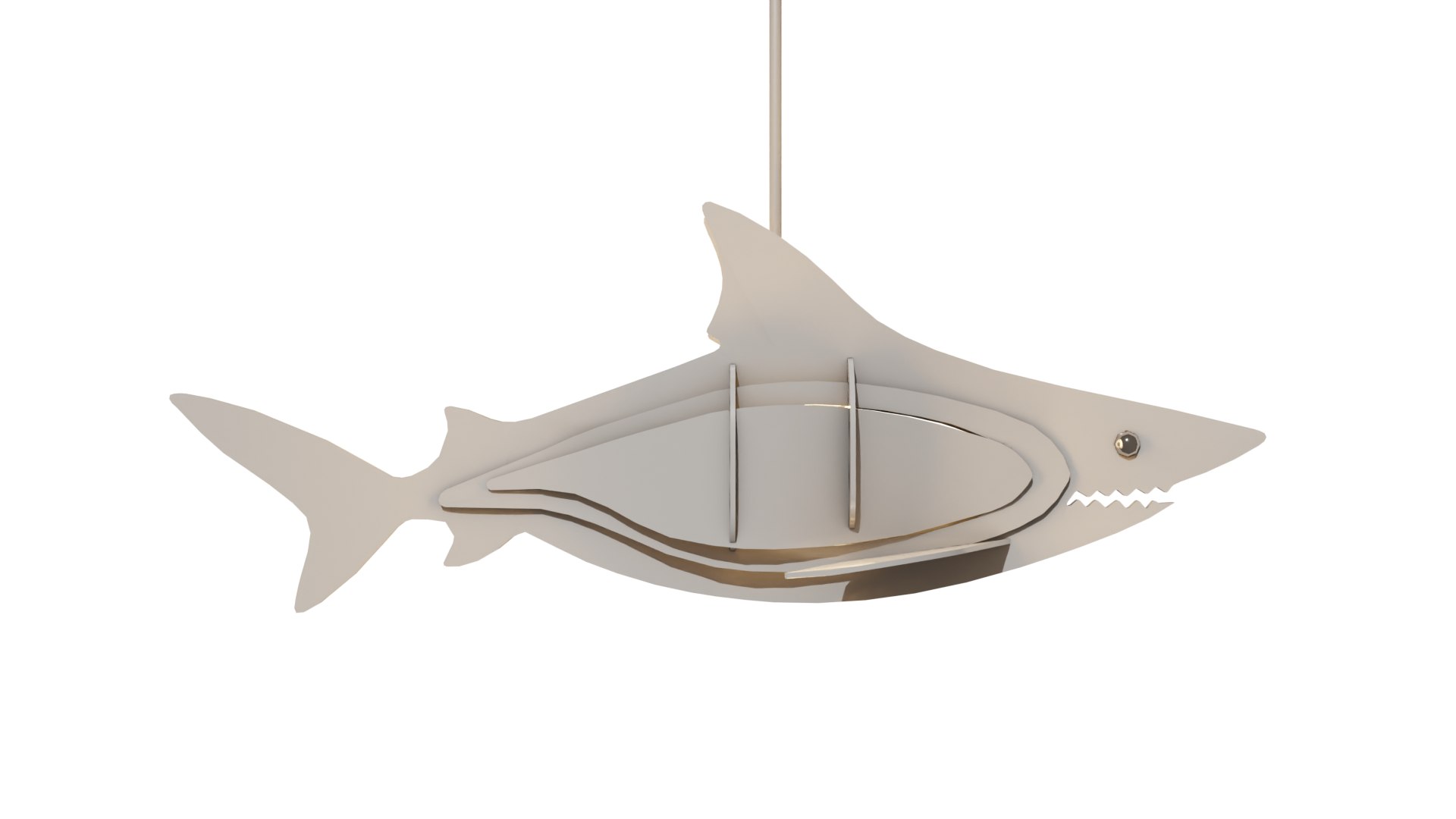 3D Light Shark - TurboSquid 2248155