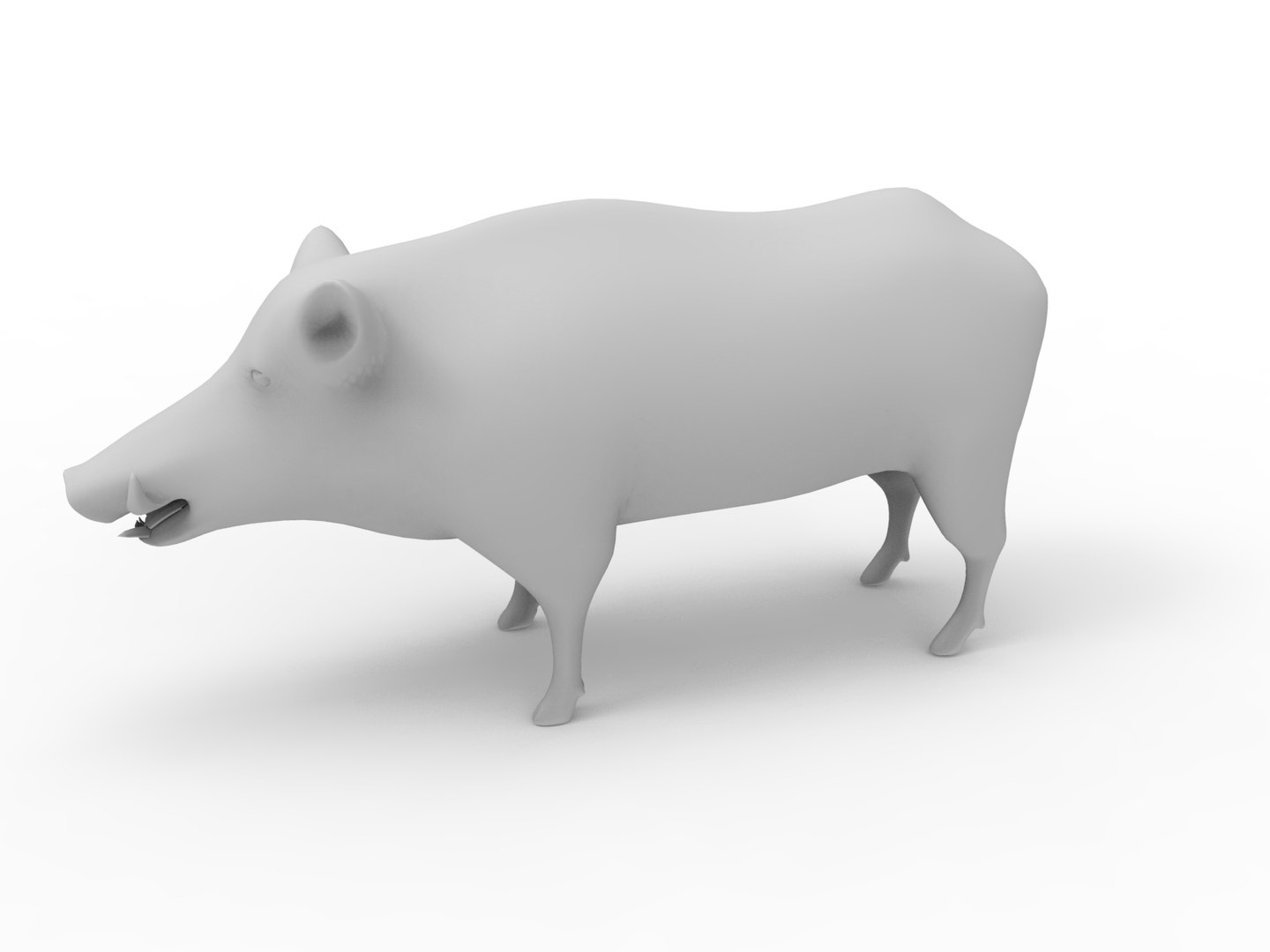 3D Wild Boar Rigged Animation Model - TurboSquid 1253372