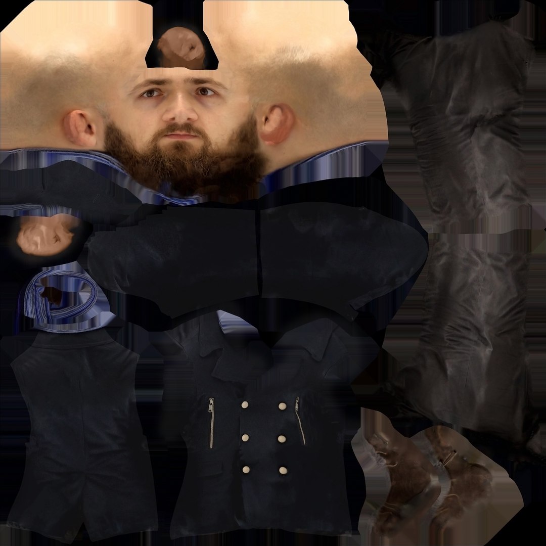 3d Scanned Man 005 Model