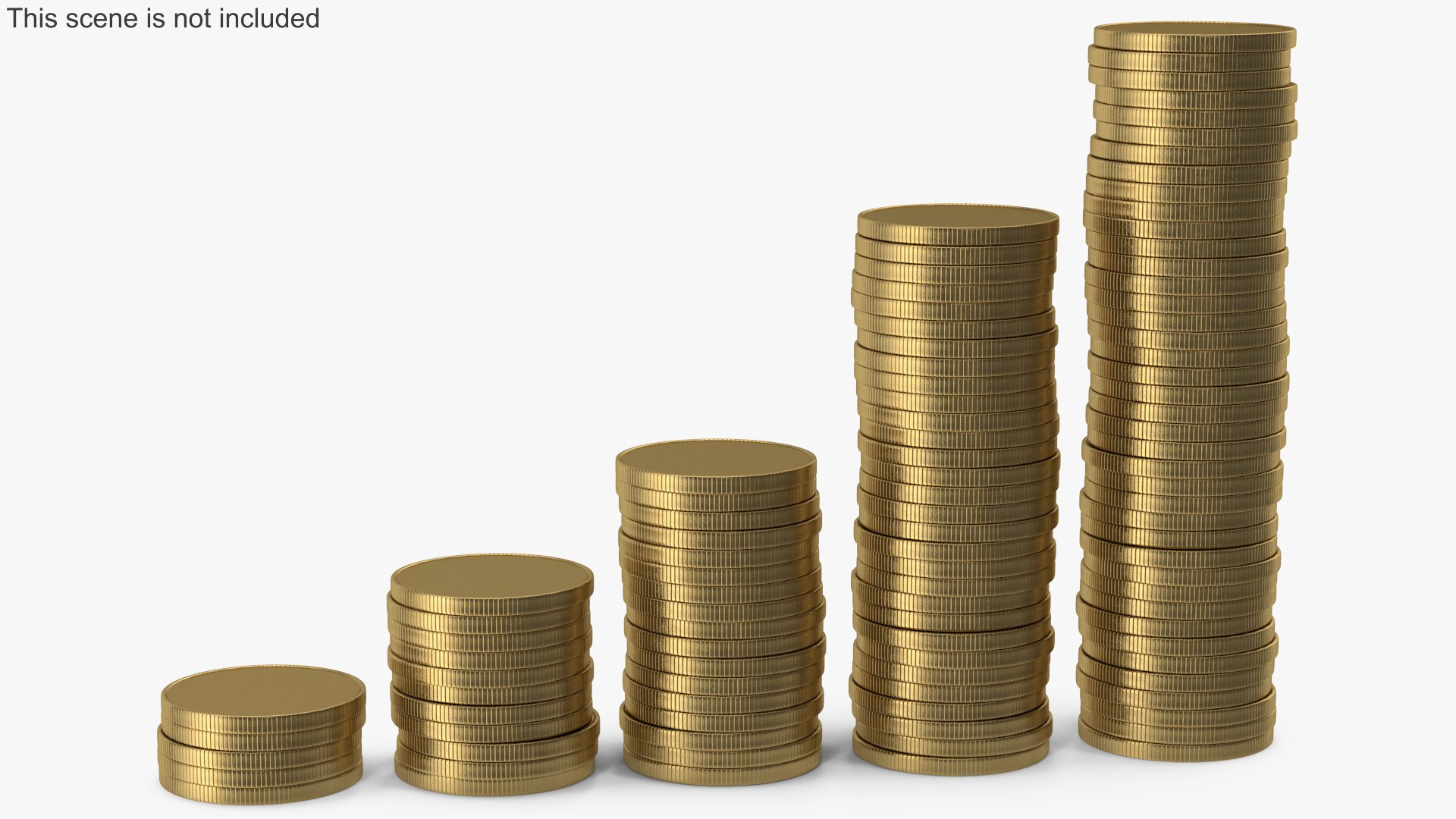 Gold Coin Model - TurboSquid 1932410