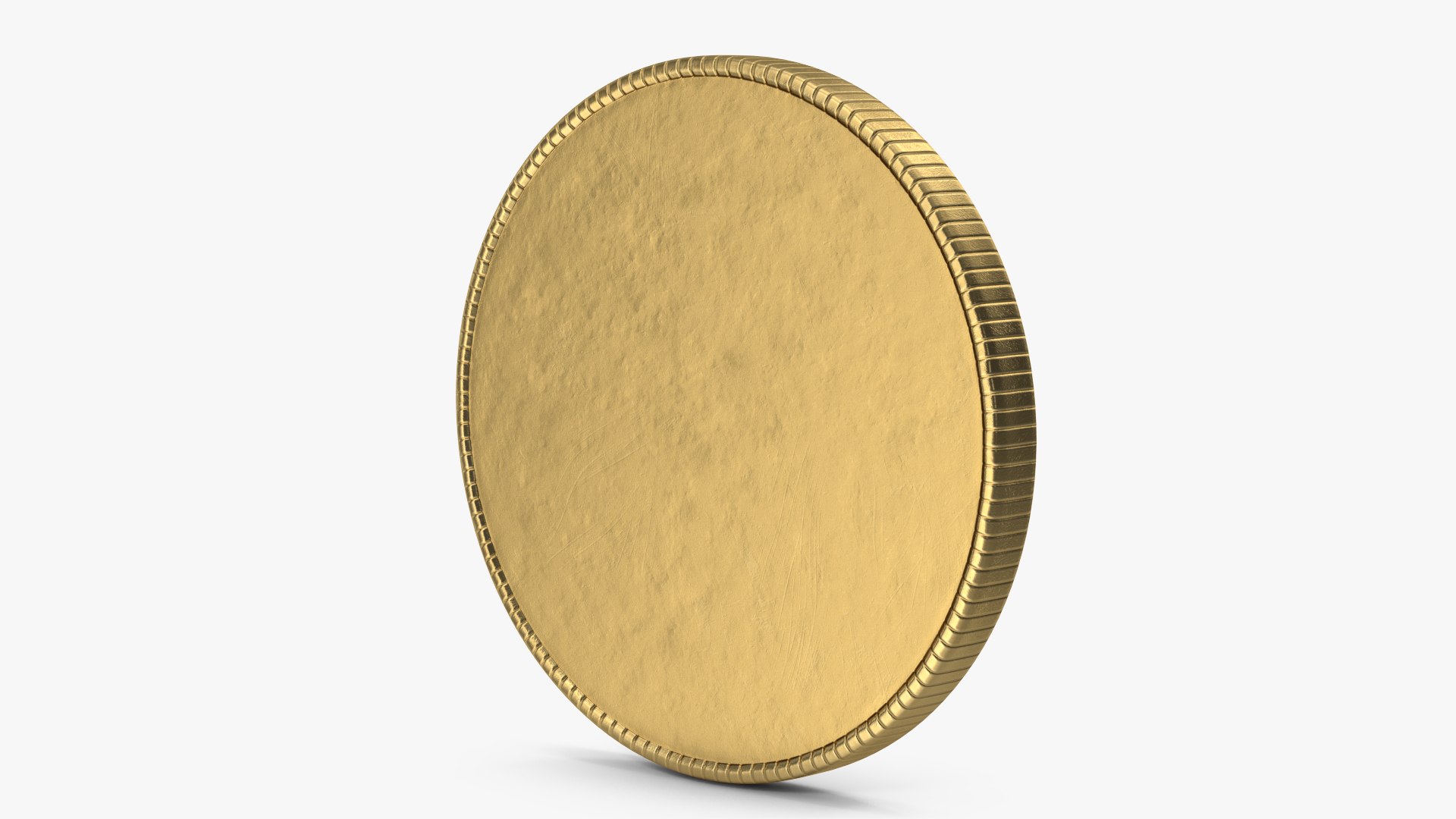 Gold Coin Model - TurboSquid 1932410
