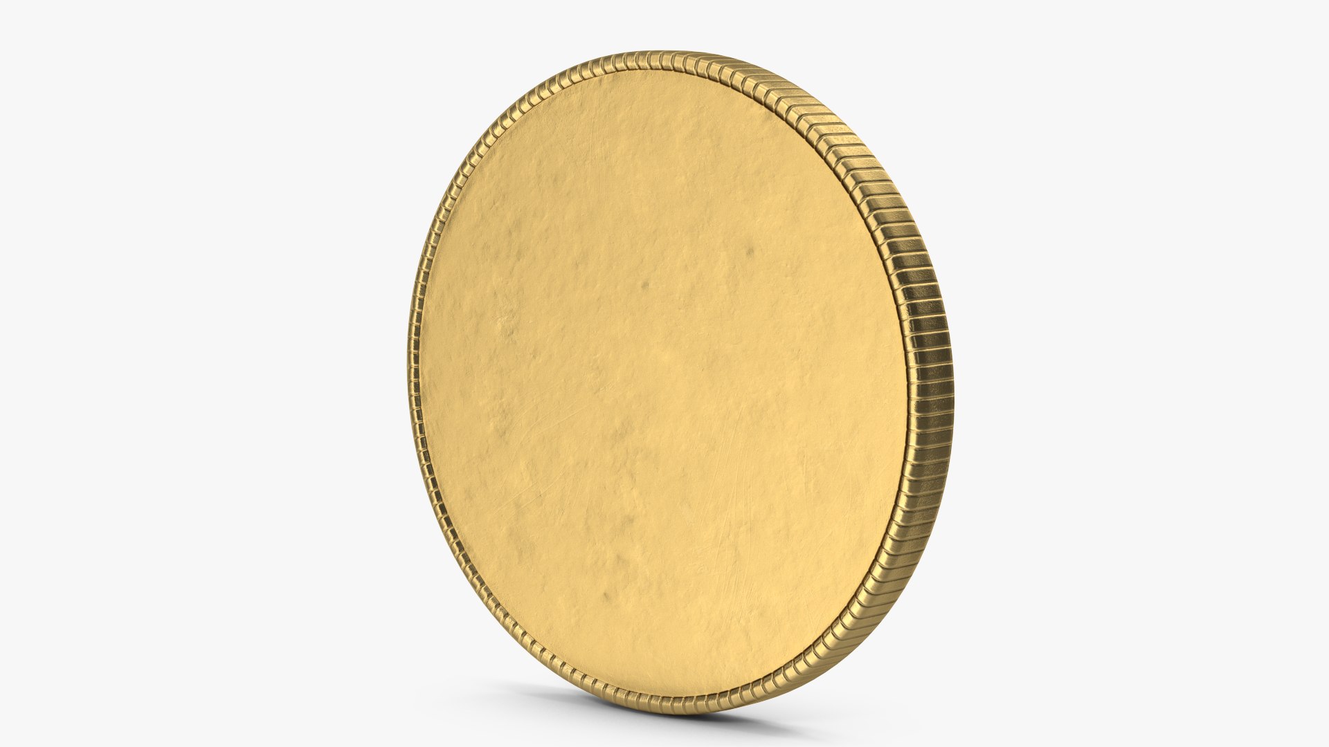 Gold Coin Model - TurboSquid 1932410