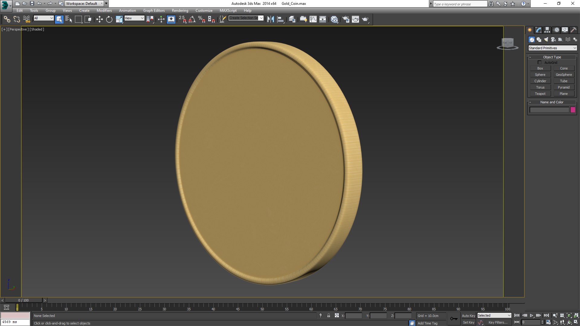 Gold Coin Model - TurboSquid 1932410