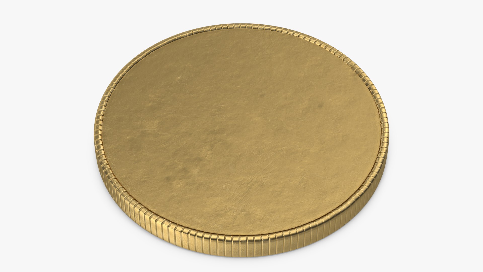 Gold Coin Model - TurboSquid 1932410