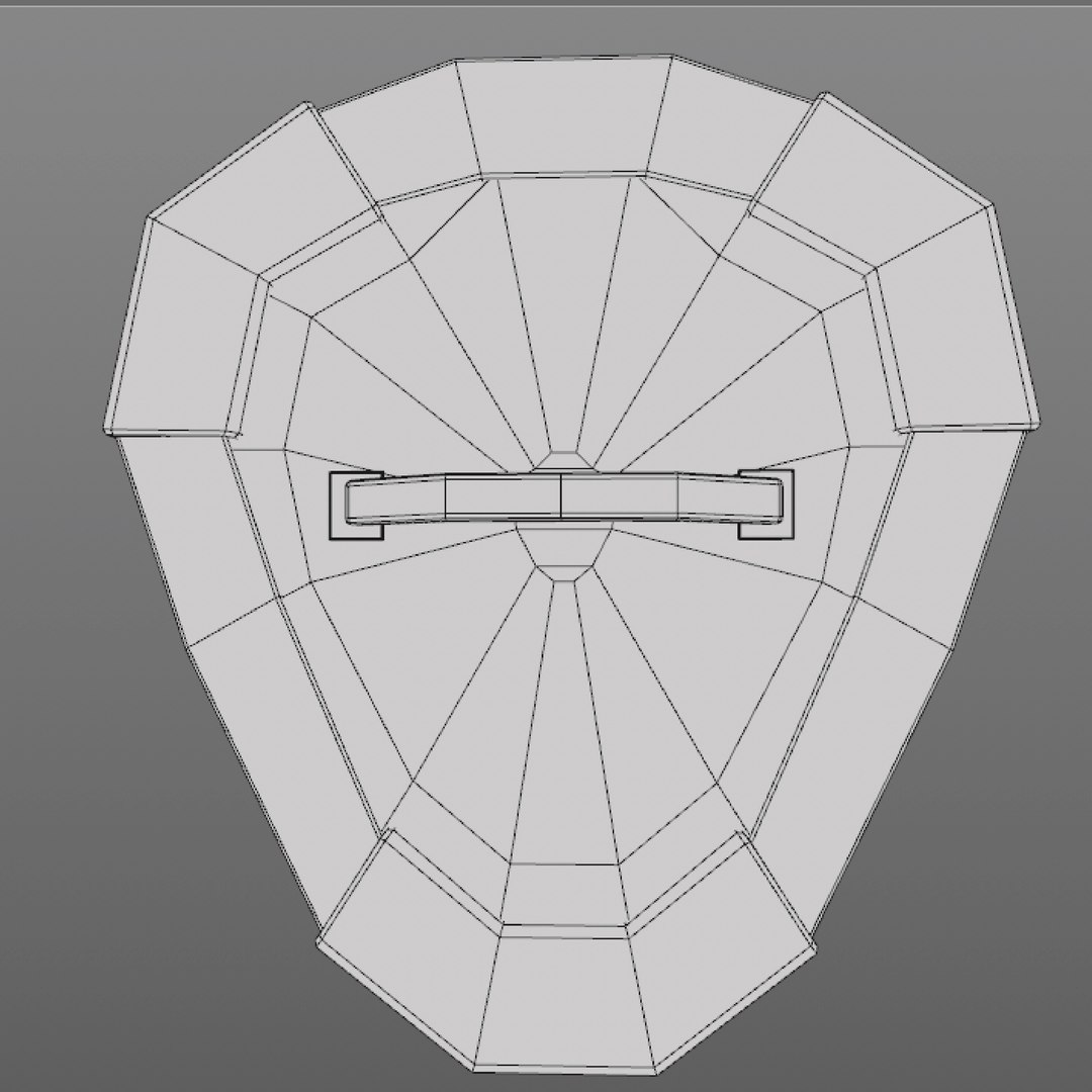 Cartoon Skeleton Shield 3D Model - TurboSquid 1403619