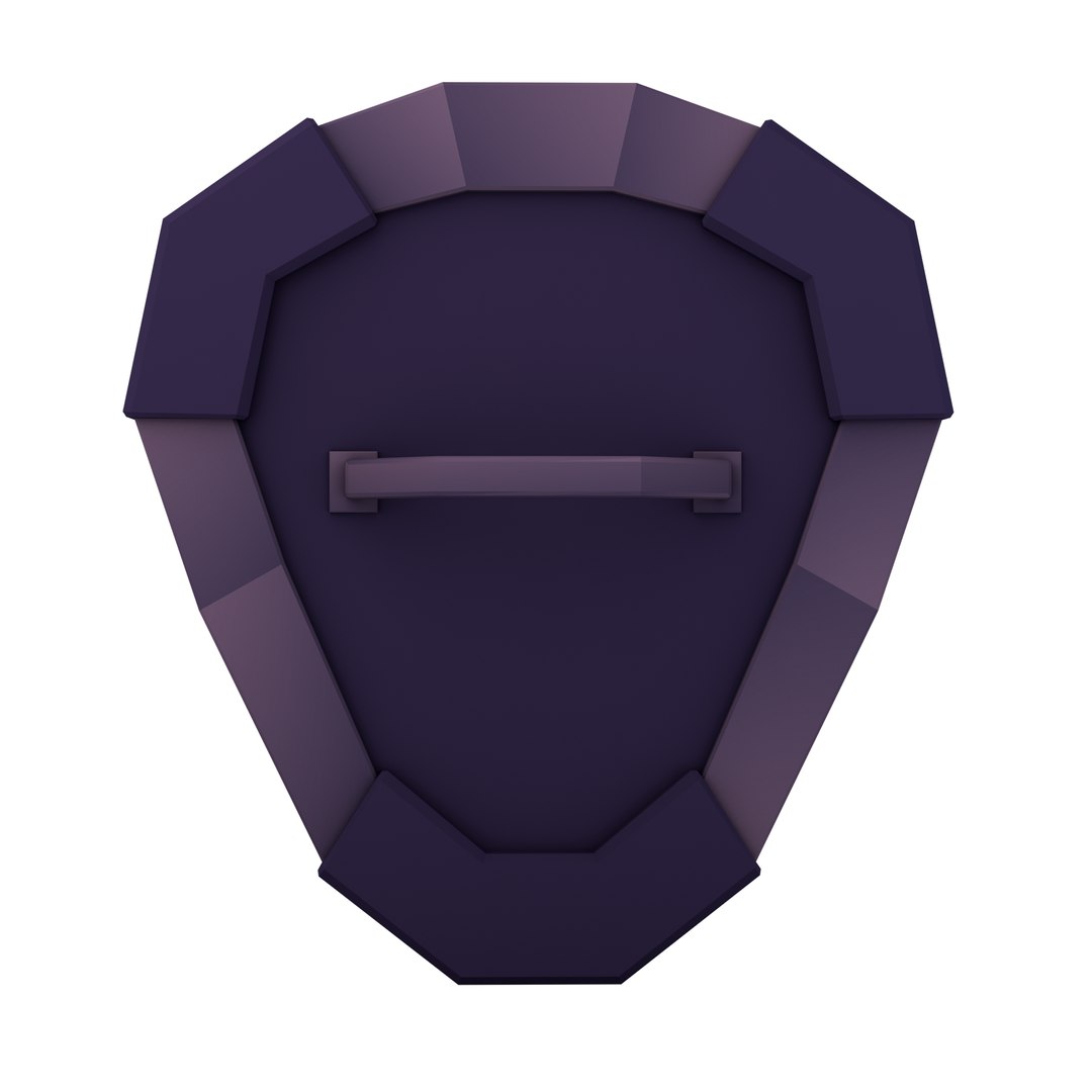 Cartoon Skeleton Shield 3D Model - TurboSquid 1403619