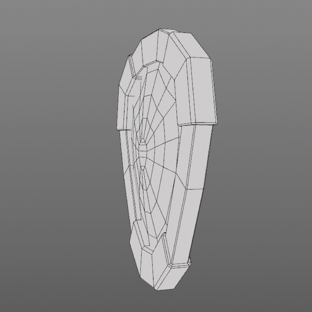 Cartoon Skeleton Shield 3D Model - TurboSquid 1403619