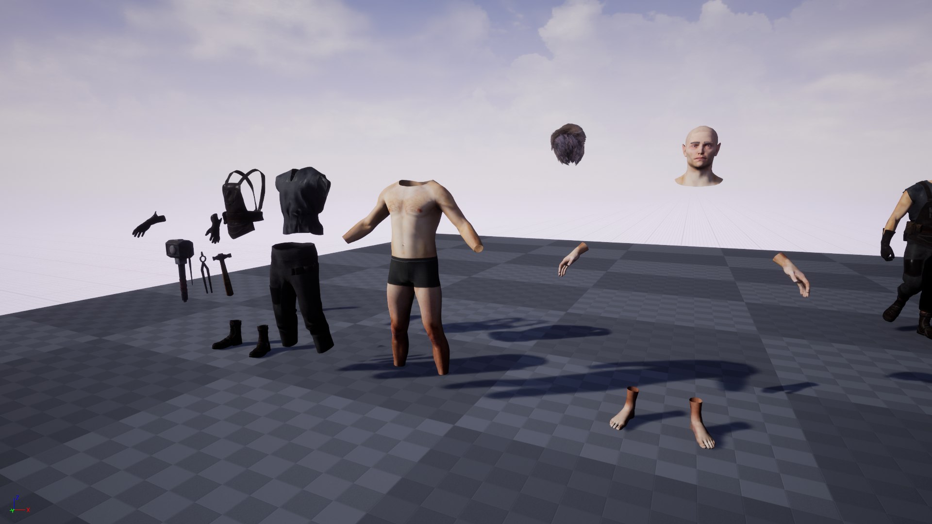 Elf Blacksmith 3D model - TurboSquid 2029212