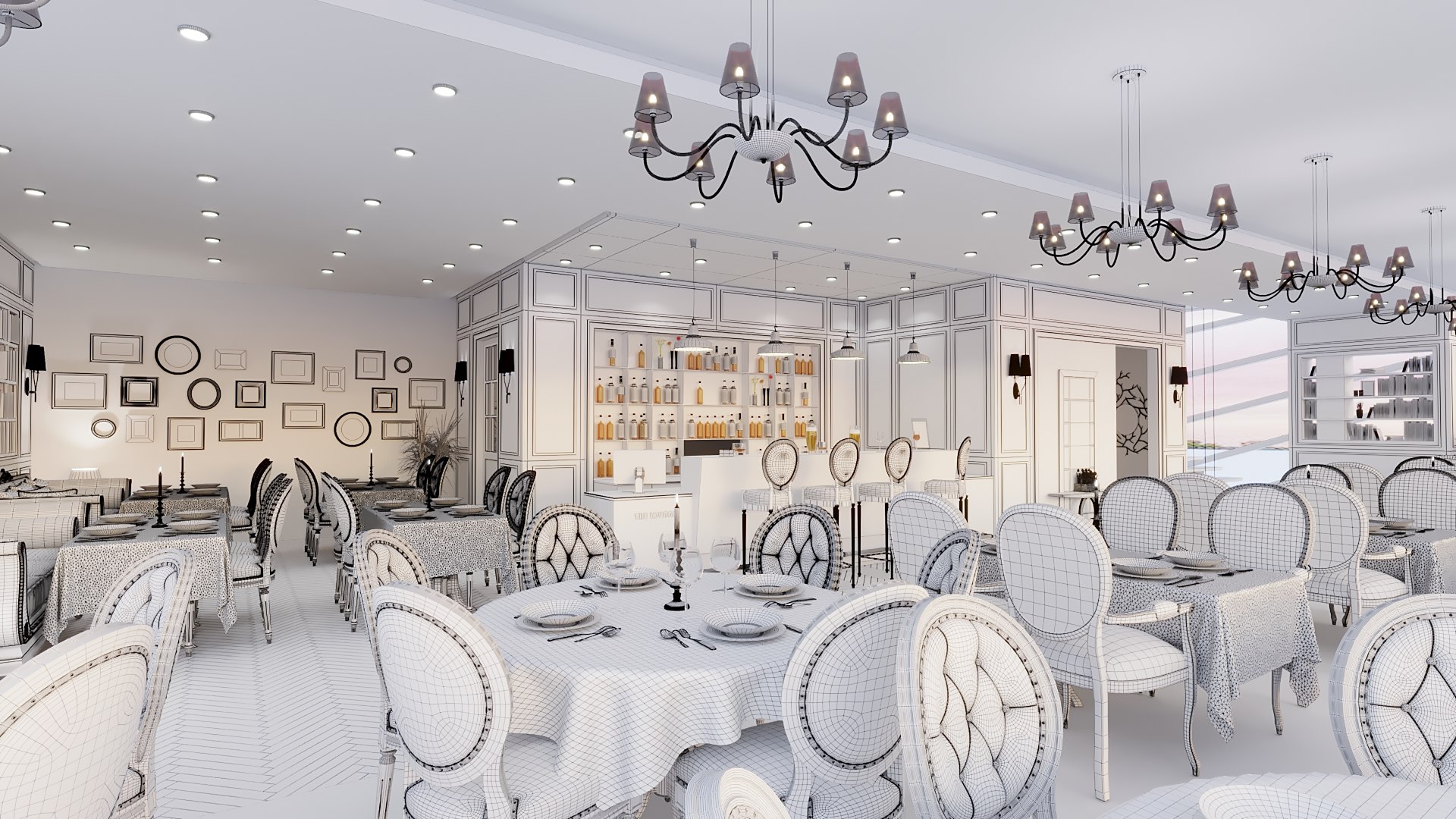 Second Floor Lounge 02 3D Model - TurboSquid 2099100