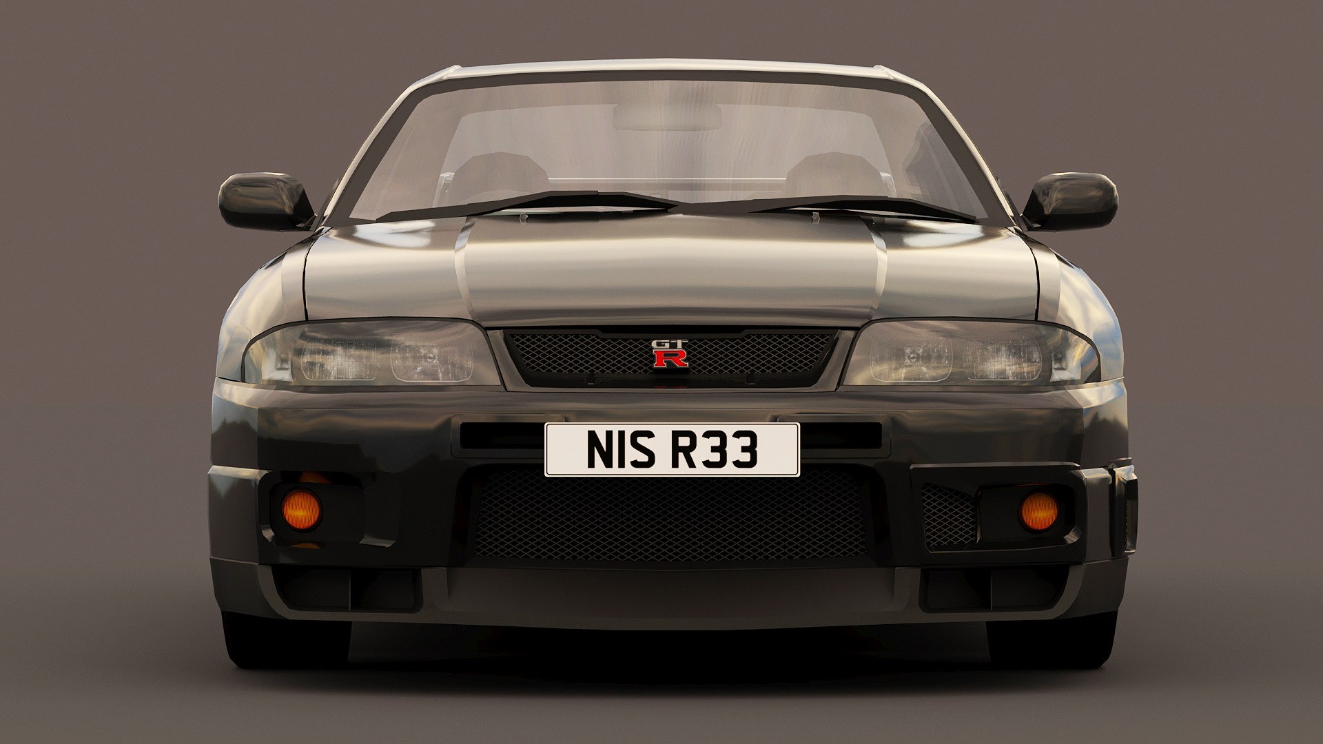 3D Nissan Skyline R33 Gt-r V-spec 1997 Model - TurboSquid 2217153