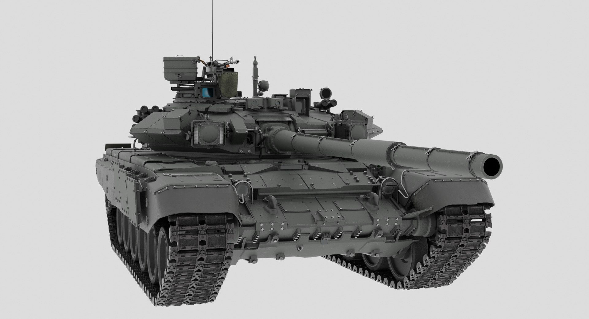 3D Tank T-90A - TurboSquid 1986541