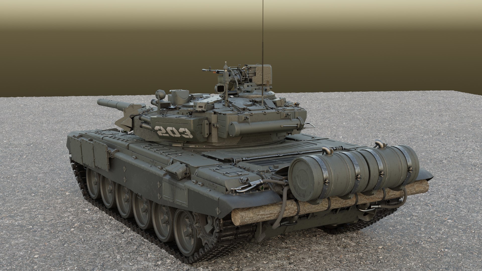 3D Tank T-90A - TurboSquid 1986541