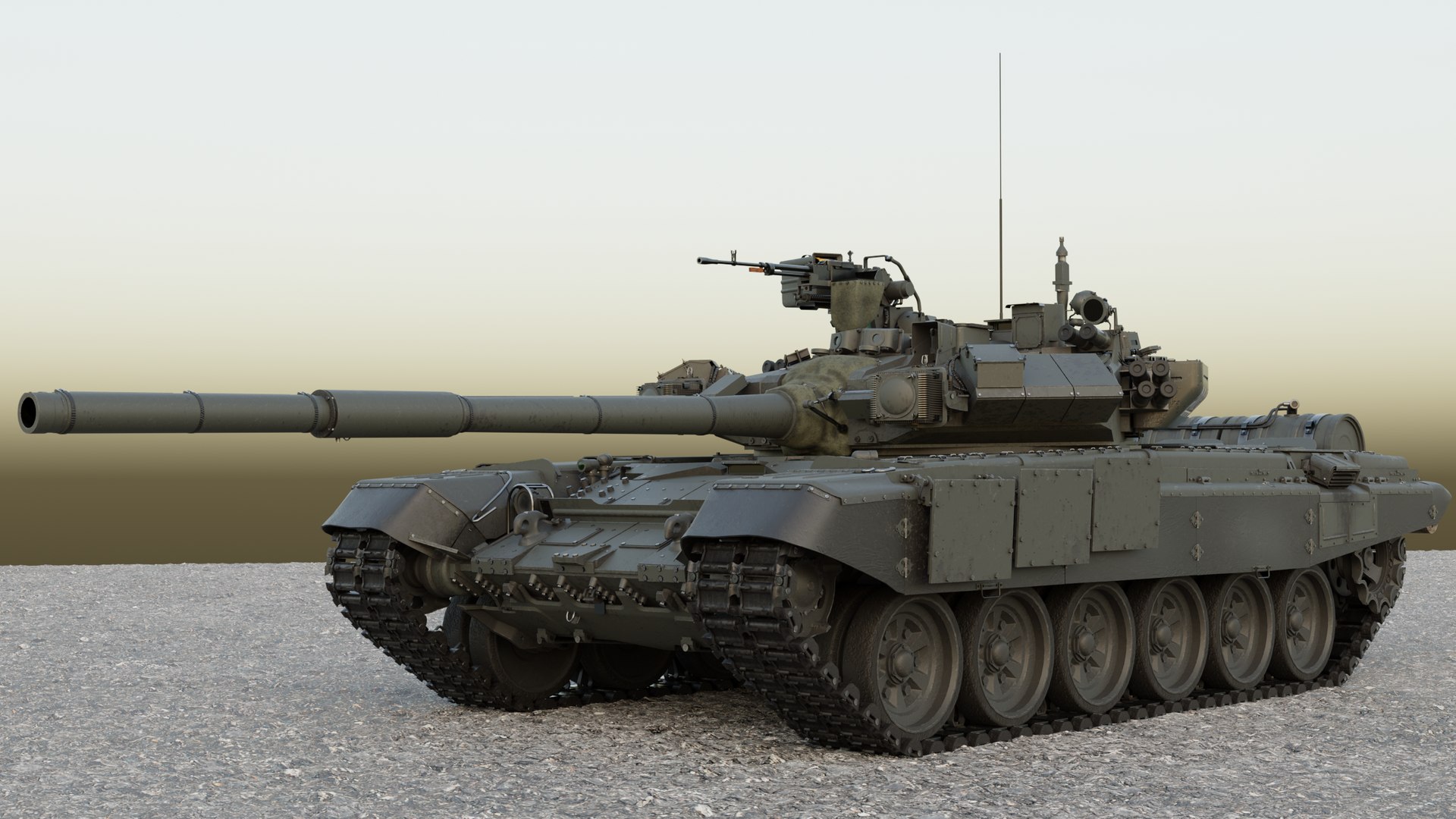 3D Tank T-90A - TurboSquid 1986541