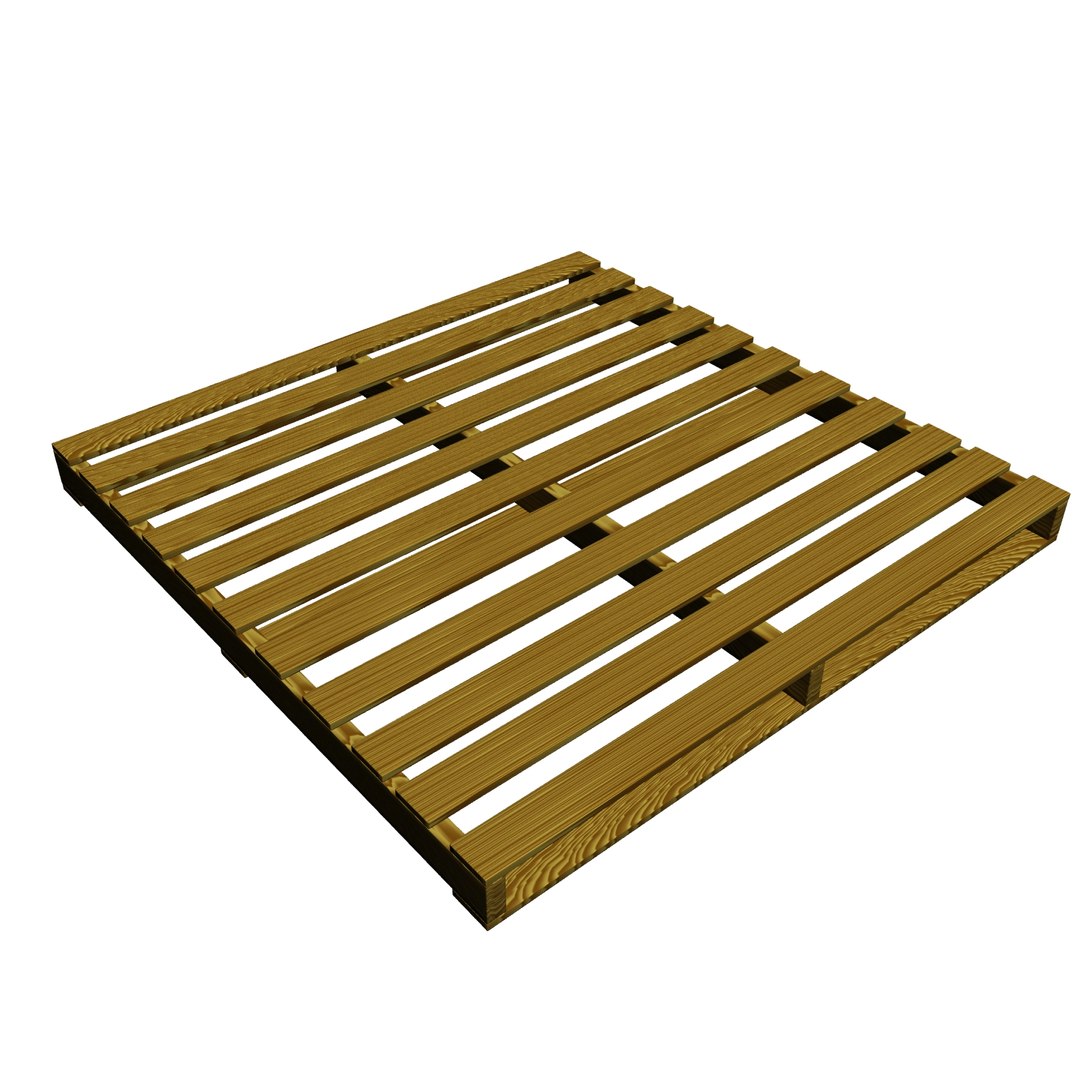 3ds Max Wood Pallet