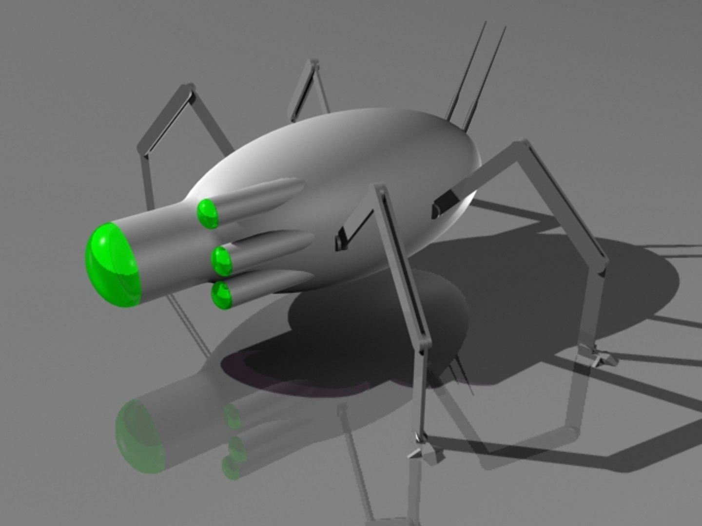 3d model robotic insect
