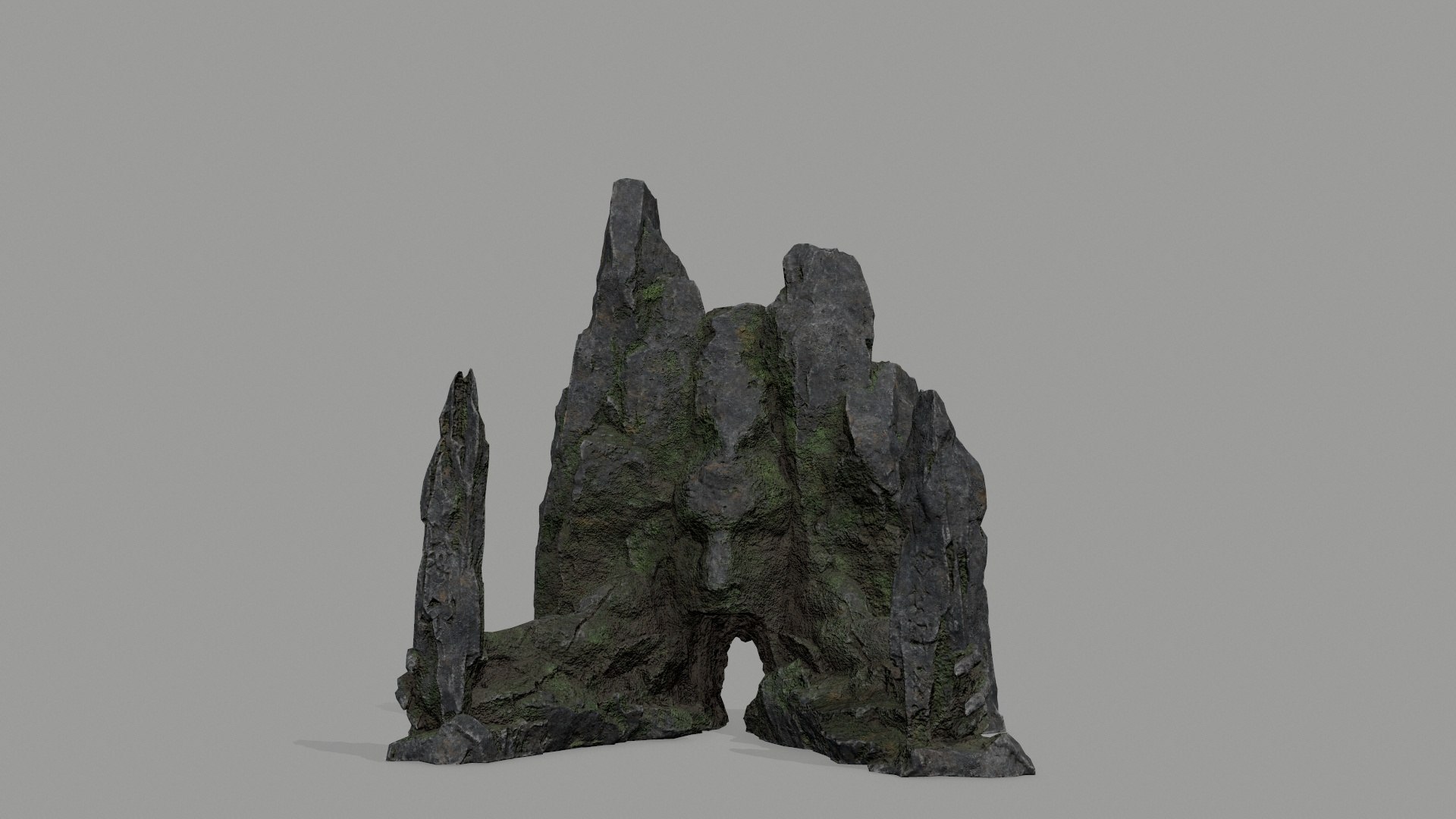 3D Model Rock Gate - TurboSquid 2144155