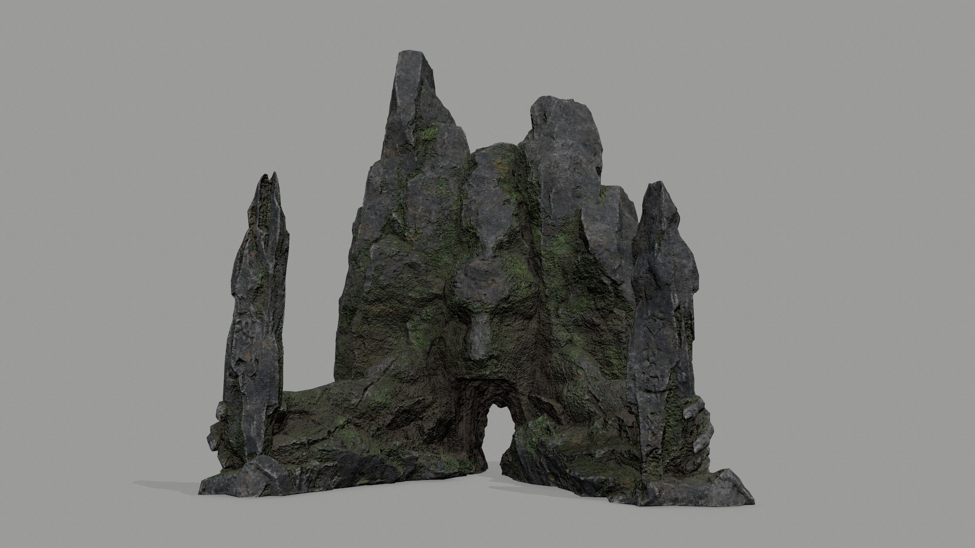 3D Model Rock Gate - TurboSquid 2144155