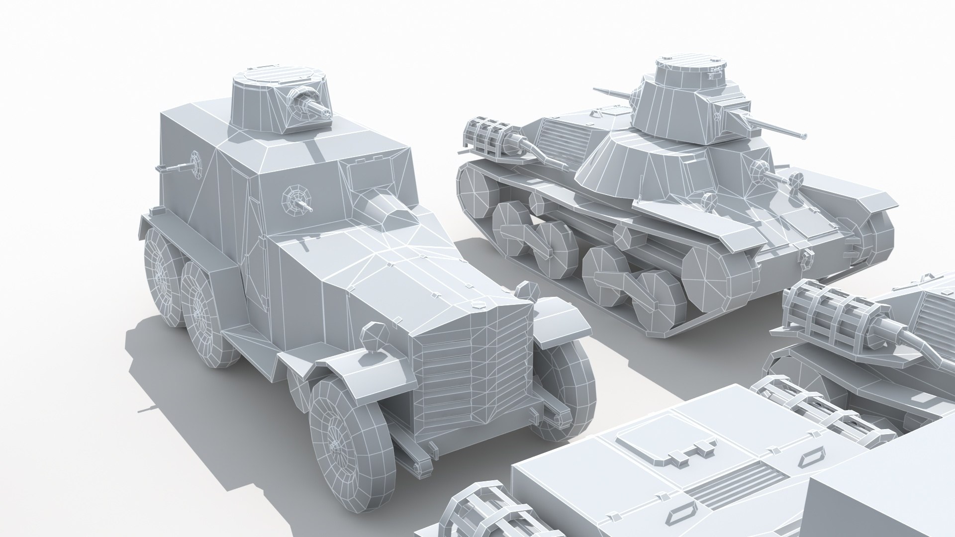 3D Japanese World War II Tanks 2 - TurboSquid 2123426
