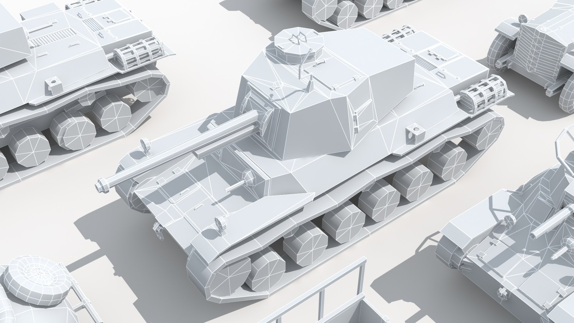3D Japanese World War II Tanks 2 - TurboSquid 2123426