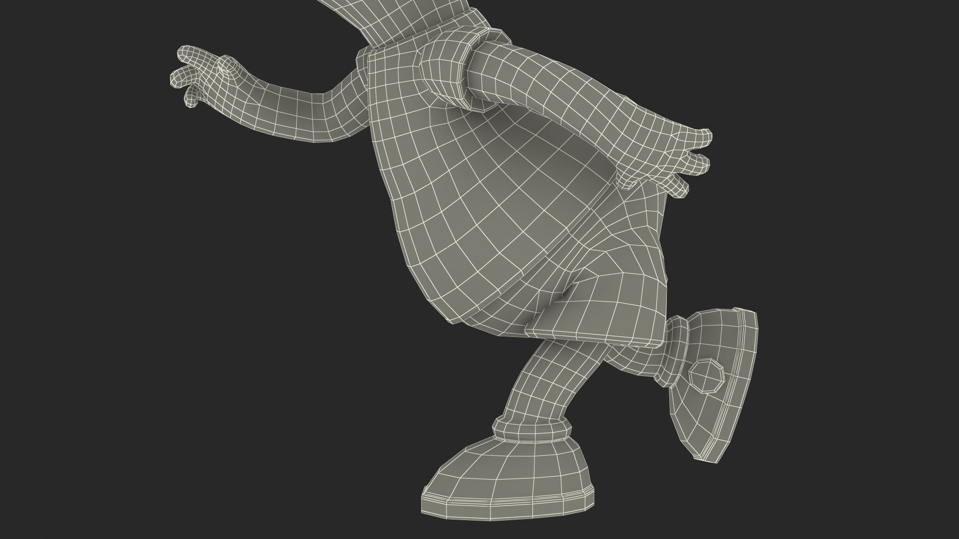 Bart Simpson Running Pose 3D - TurboSquid 1958190