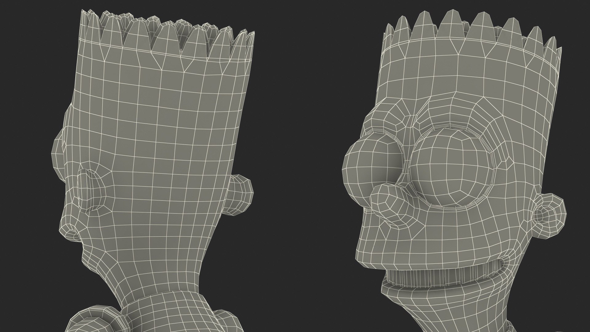 Bart Simpson Running Pose 3D - TurboSquid 1958190