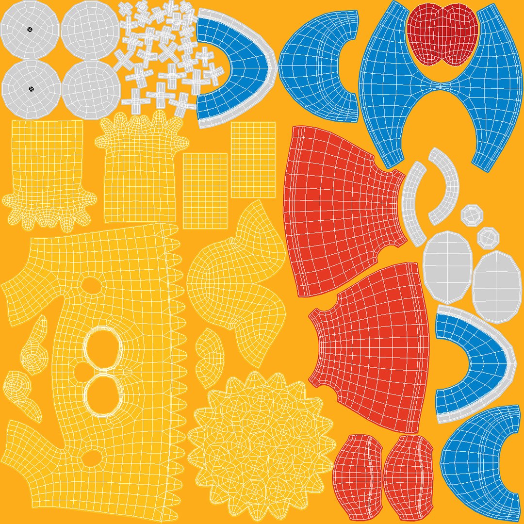 Bart Simpson Running Pose 3D - TurboSquid 1958190