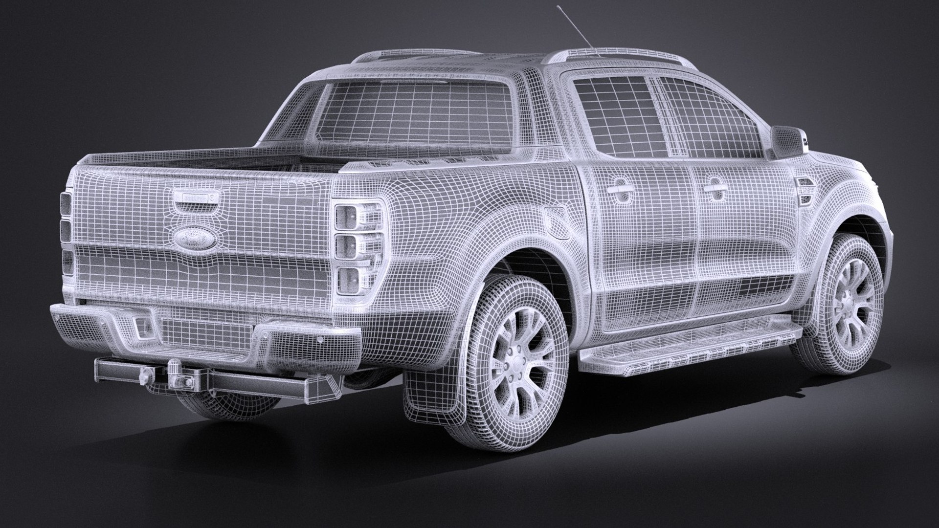 Ranger Wildtrak 2017 3ds