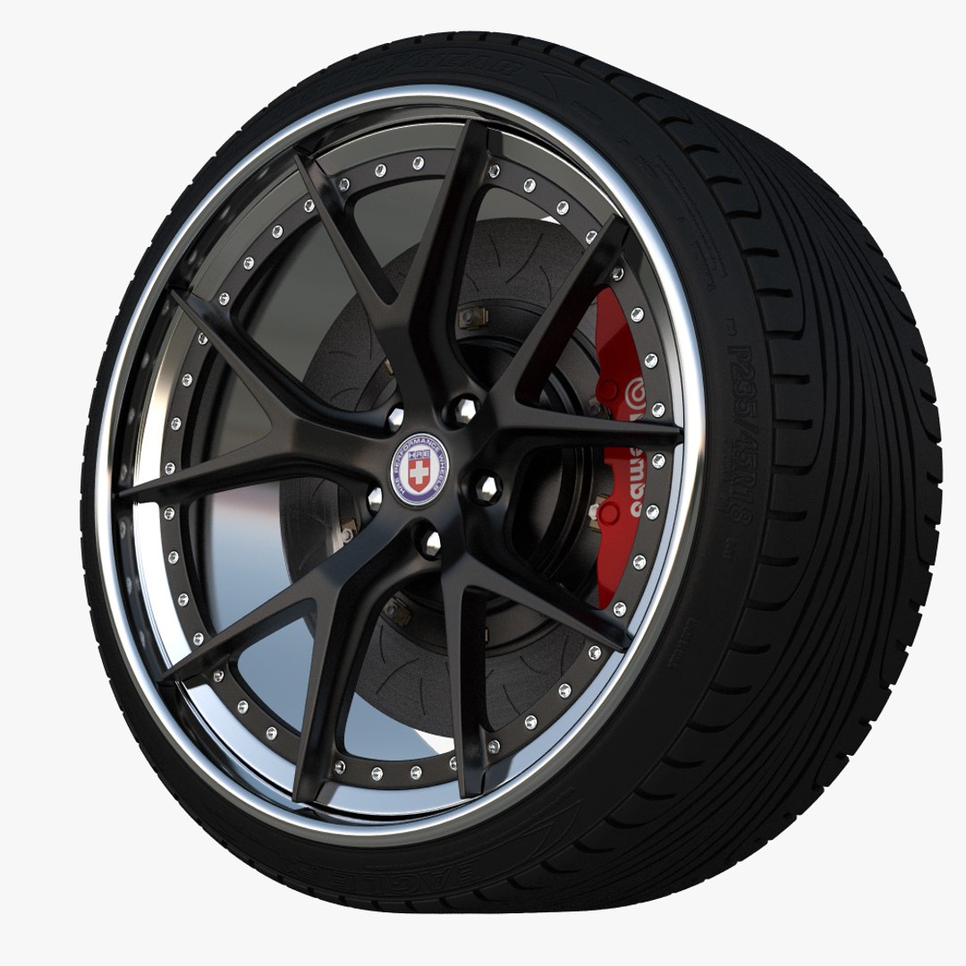 3d Wheel Hre S101 Model