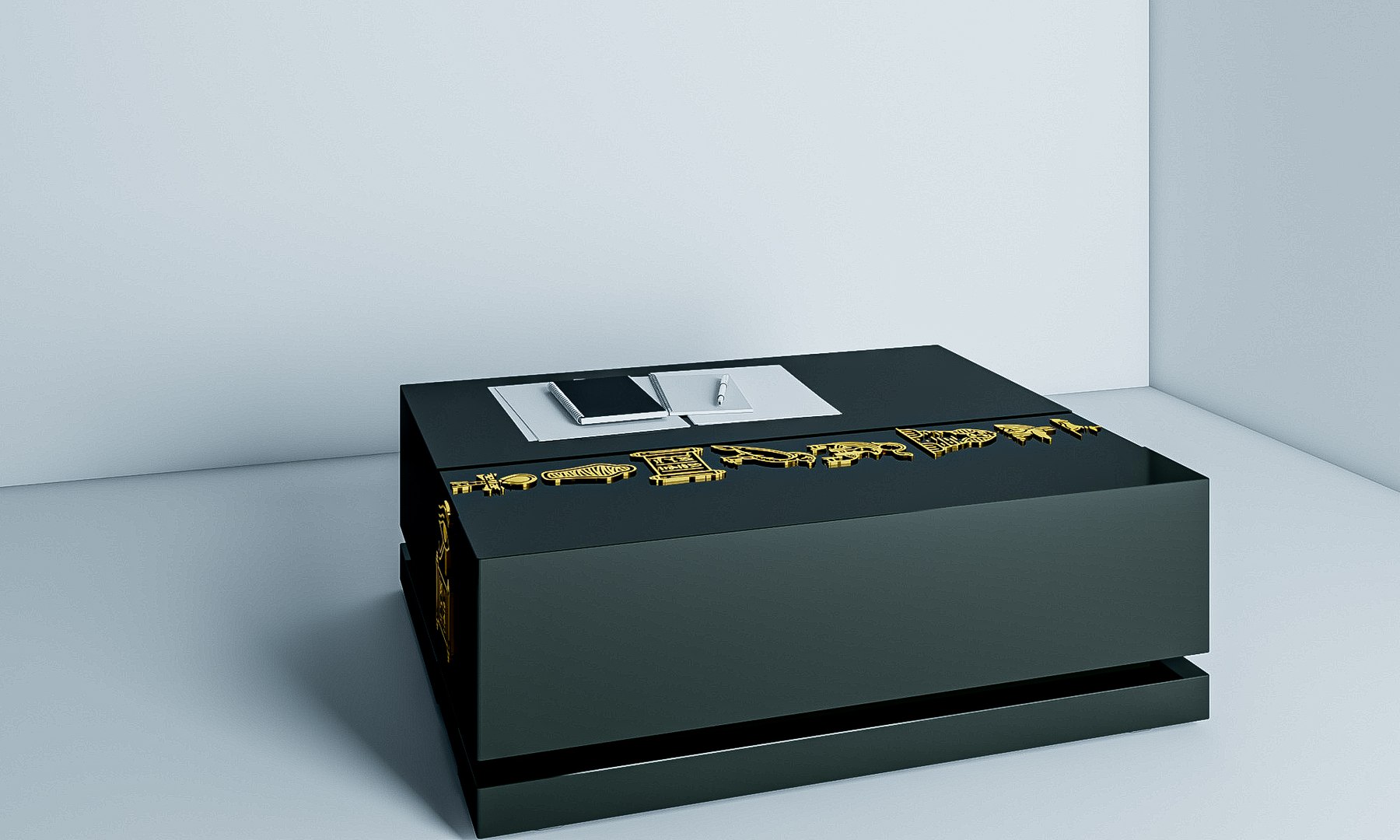 Pharaonic Table 3D Model - TurboSquid 2053813