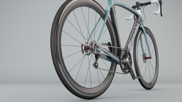 3d model racing bike