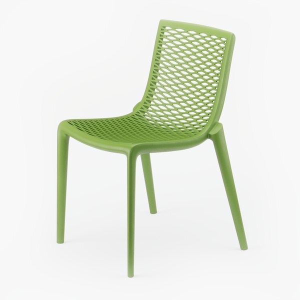 Stacking Dining Chair 3D model - TurboSquid 2003819