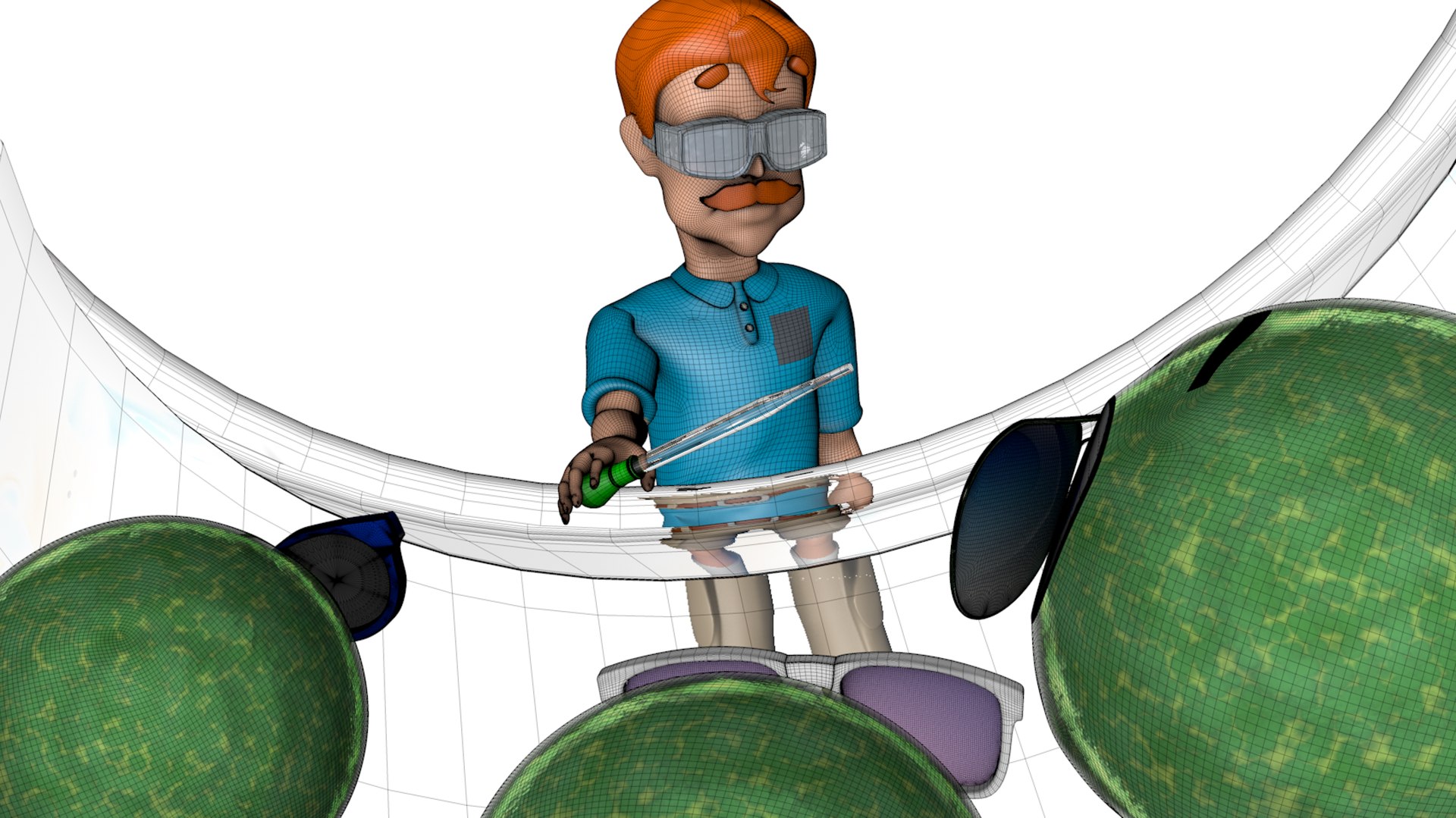 Scientist Human Man 3D Model - TurboSquid 1441853