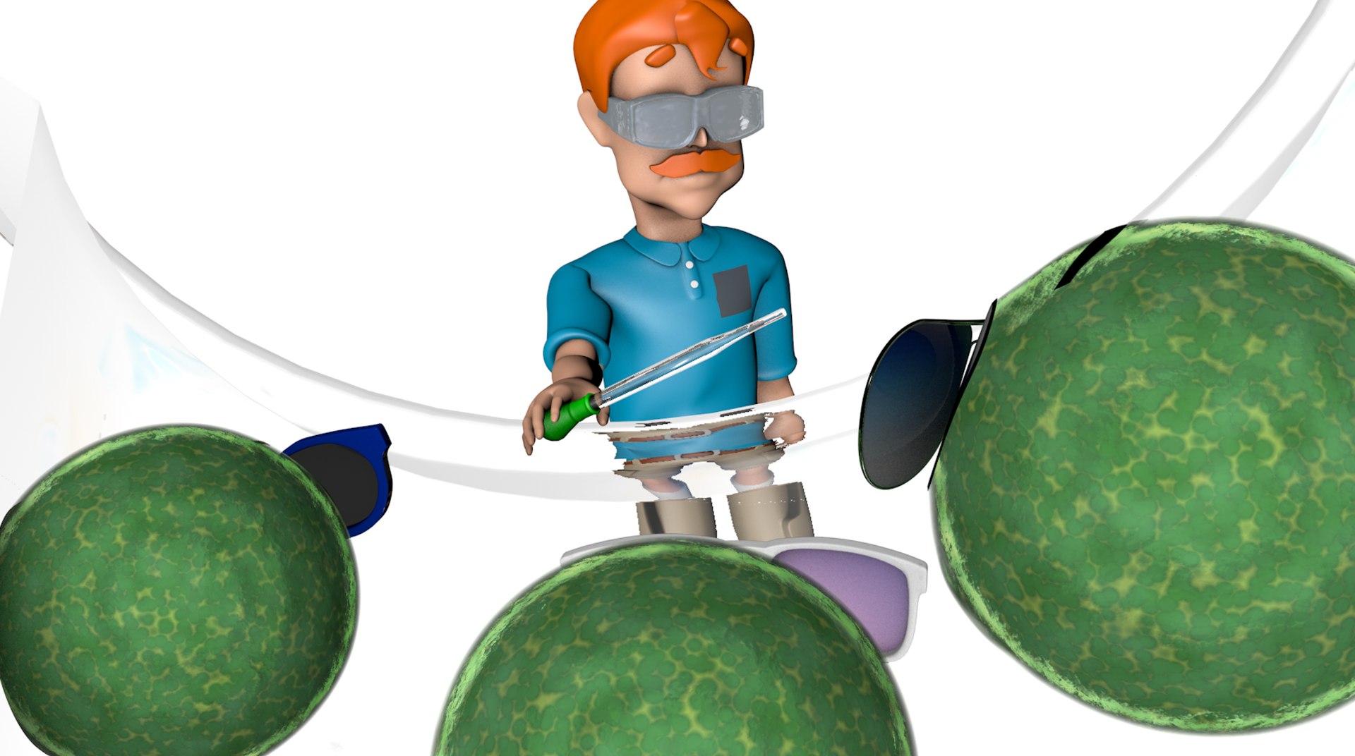 Scientist Human Man 3D Model - TurboSquid 1441853