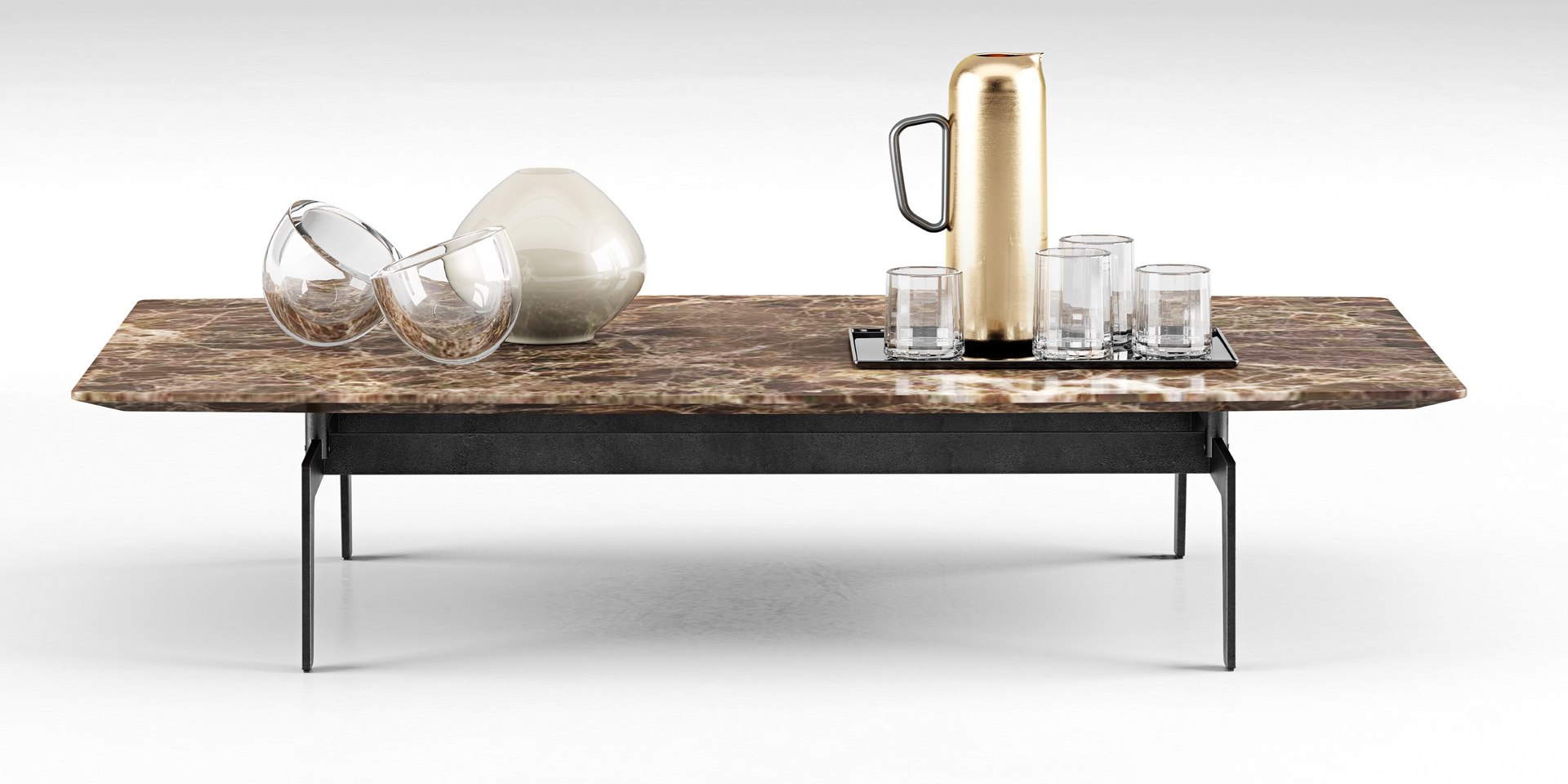 3D Model Poliform Tribeca Coffee Tables - TurboSquid 1593484