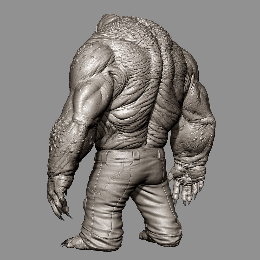 Six Arm Creature Model And Print Kit 3D Model - TurboSquid 2019705