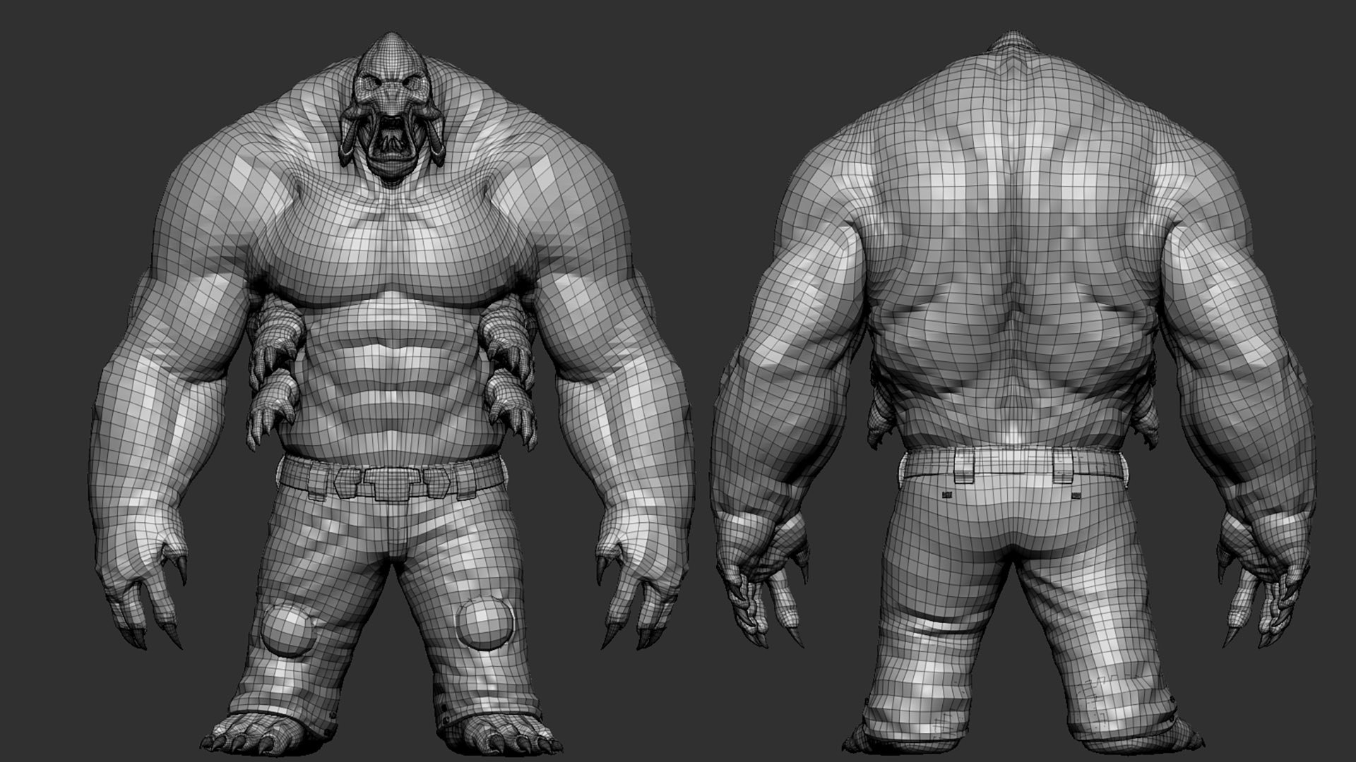 Six Arm Creature Model And Print Kit 3D Model - TurboSquid 2019705