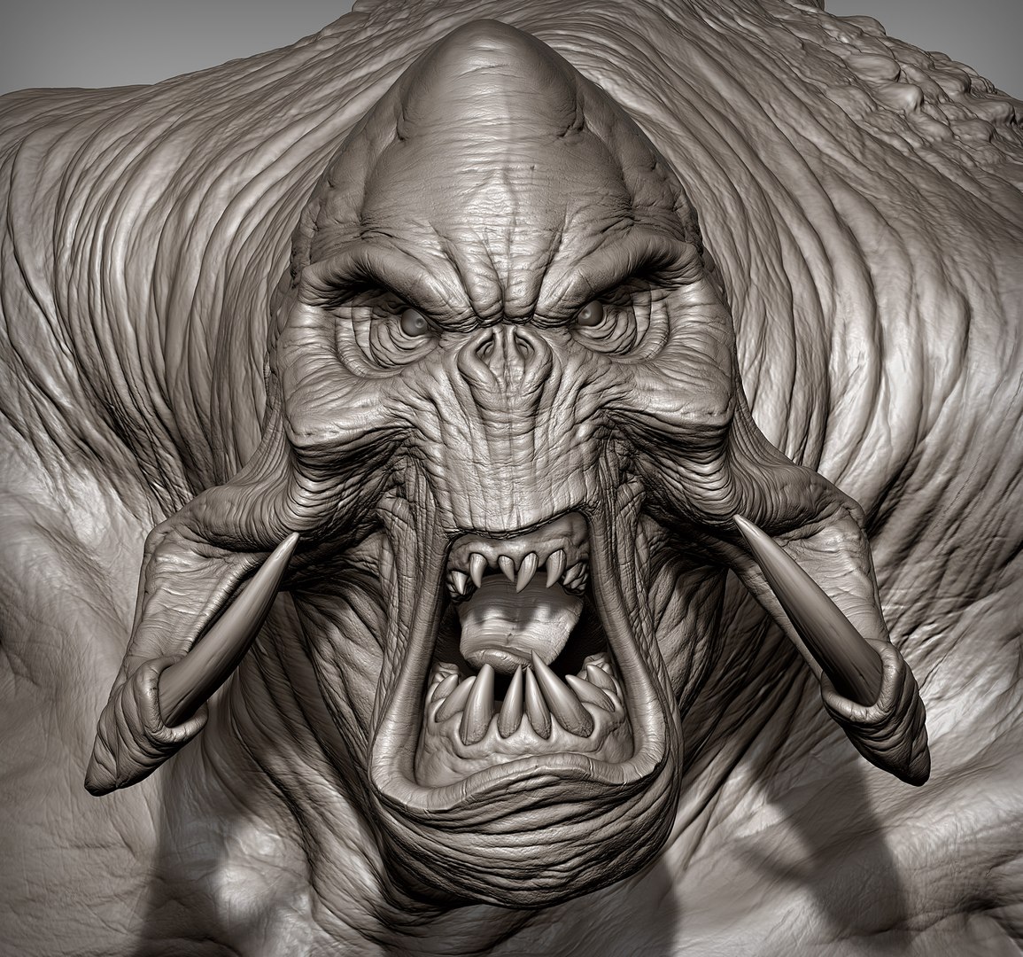 Six Arm Creature Model And Print Kit 3D Model - TurboSquid 2019705