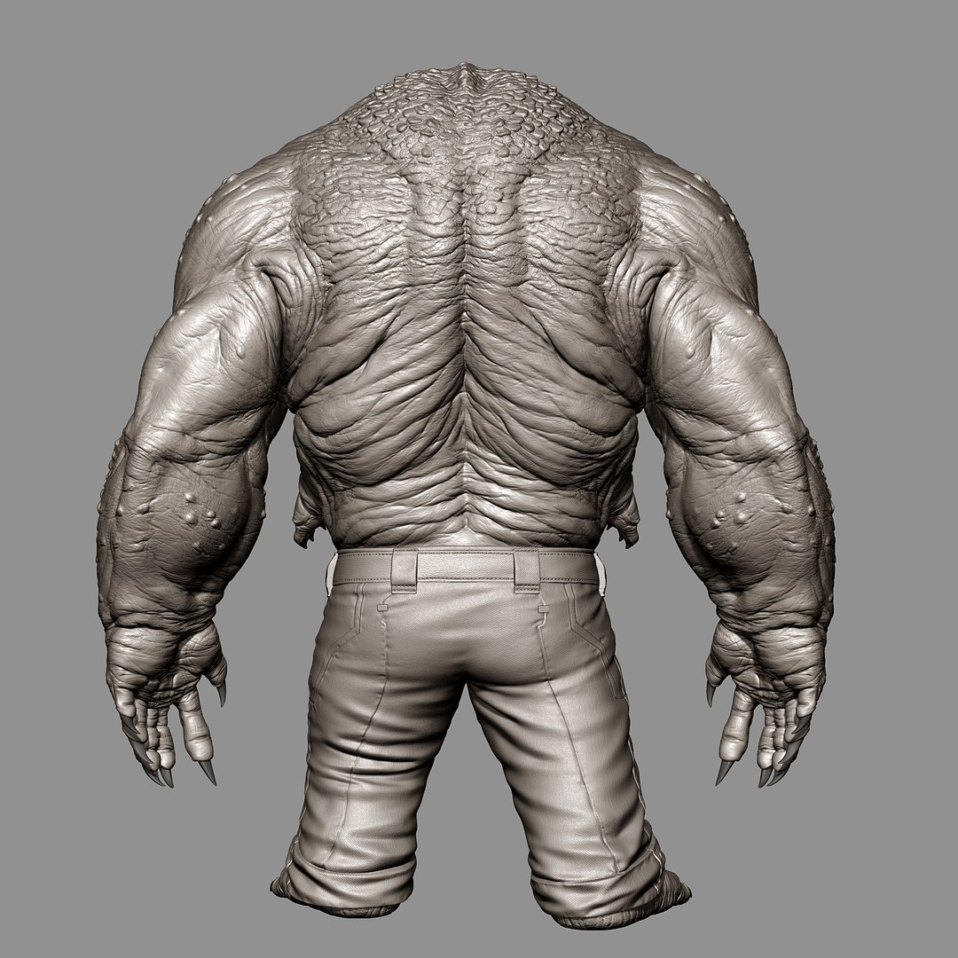 Six Arm Creature Model And Print Kit 3D Model - TurboSquid 2019705