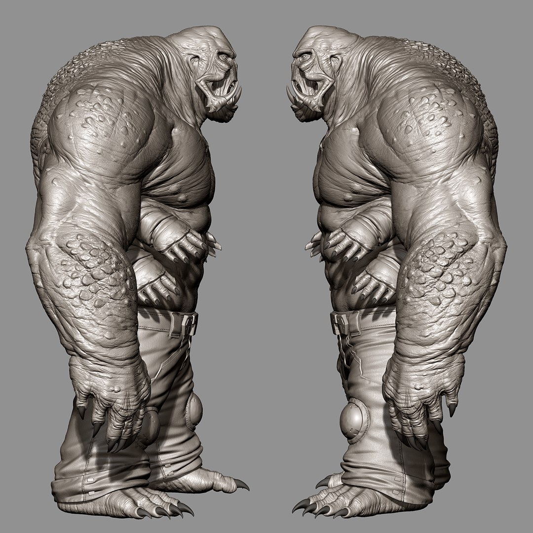 Six Arm Creature Model And Print Kit 3D Model - TurboSquid 2019705