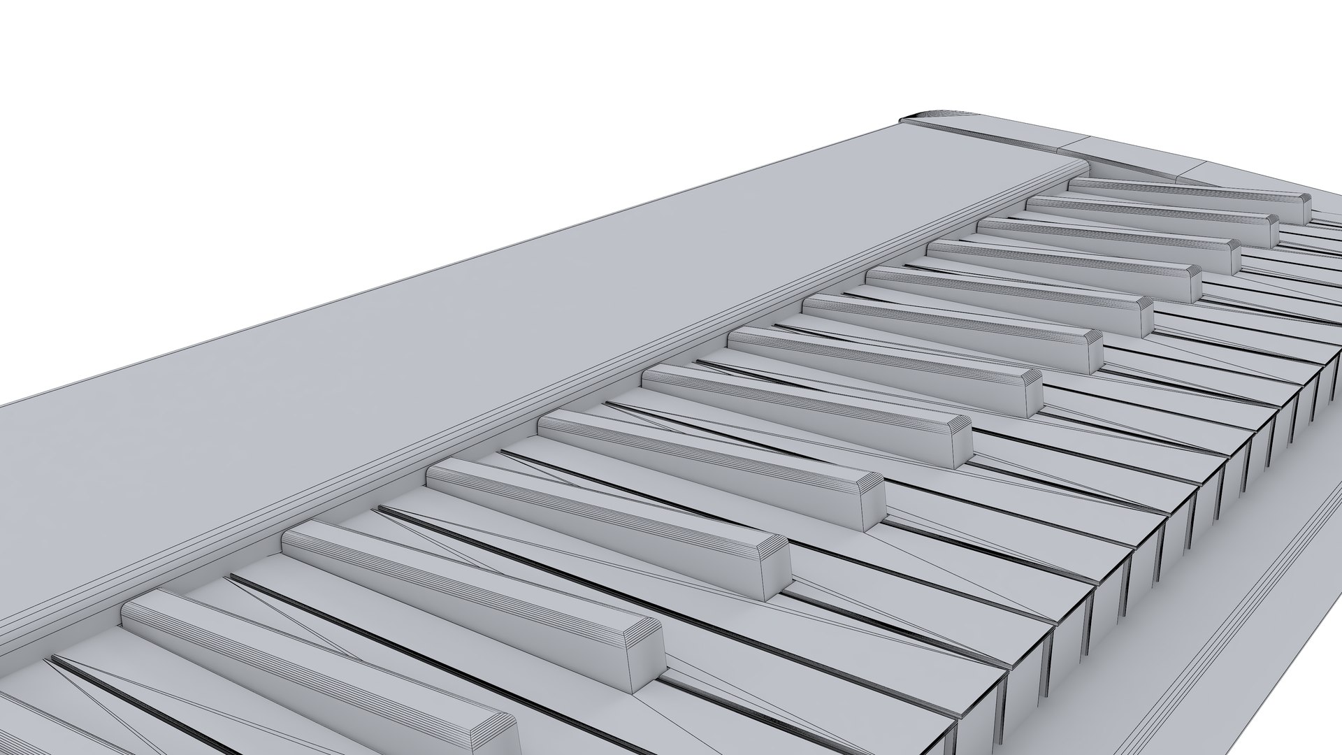 3D Roland Midi Keyboard - TurboSquid 2218122