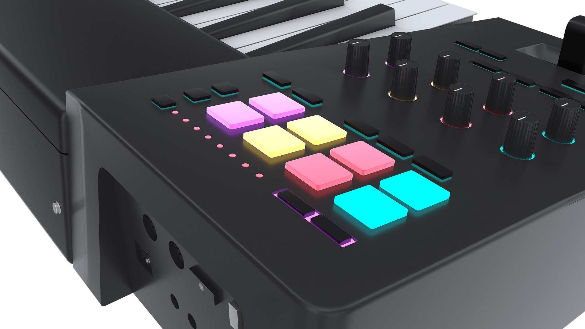 3D Roland Midi Keyboard - TurboSquid 2218122
