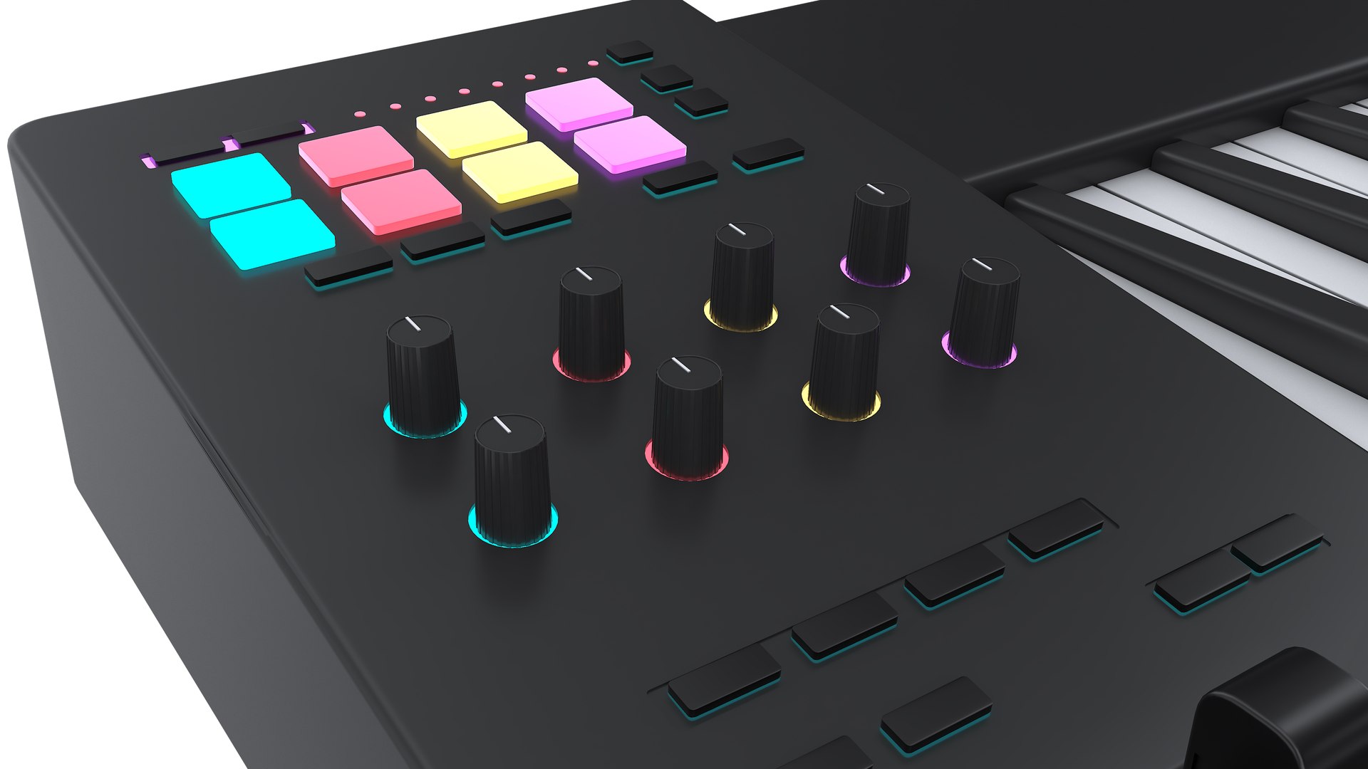 3D Roland Midi Keyboard - TurboSquid 2218122