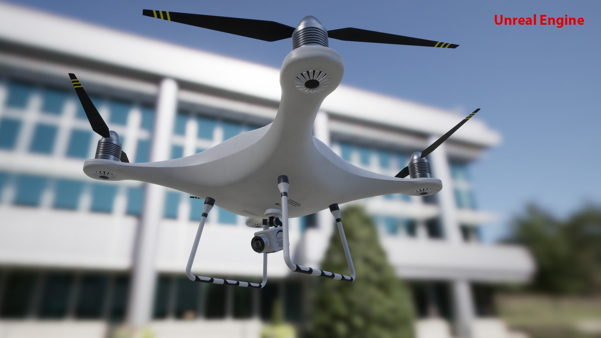 Drone Aircraft Quadcopter 3D Model - TurboSquid 1619781