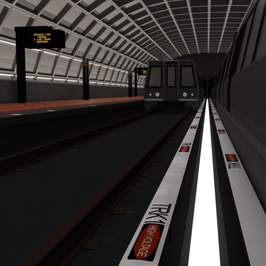 Washington D C Metro 3d Obj
