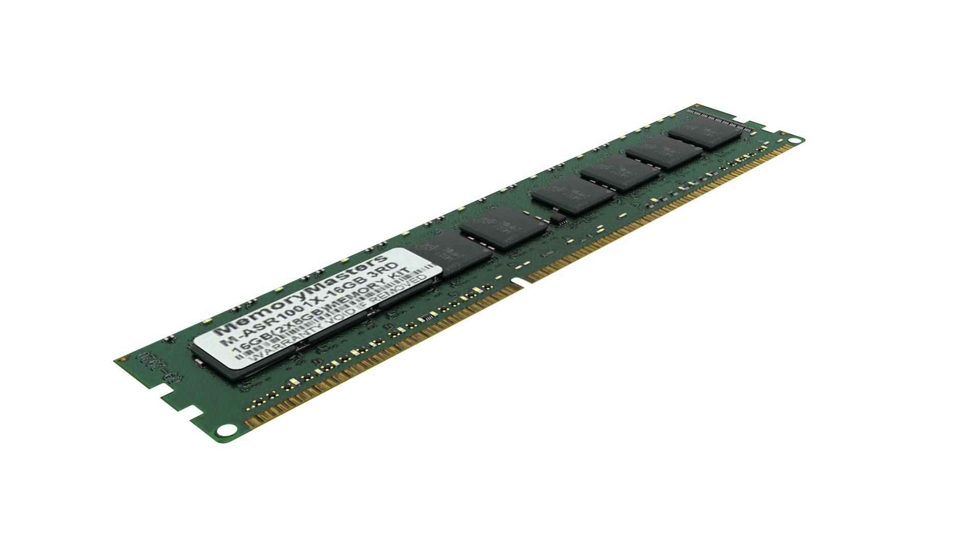 DDR4 SDRAM Memory Module 3D Model - TurboSquid 1768632
