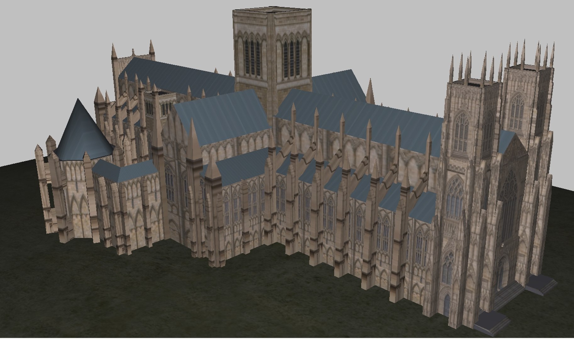 3D Landmark Model - TurboSquid 1208100