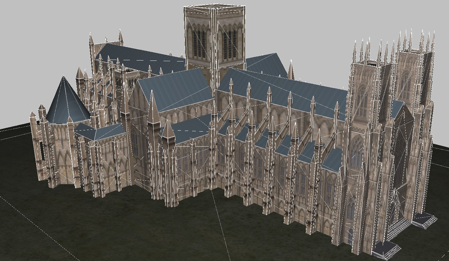 3D Landmark Model - TurboSquid 1208100