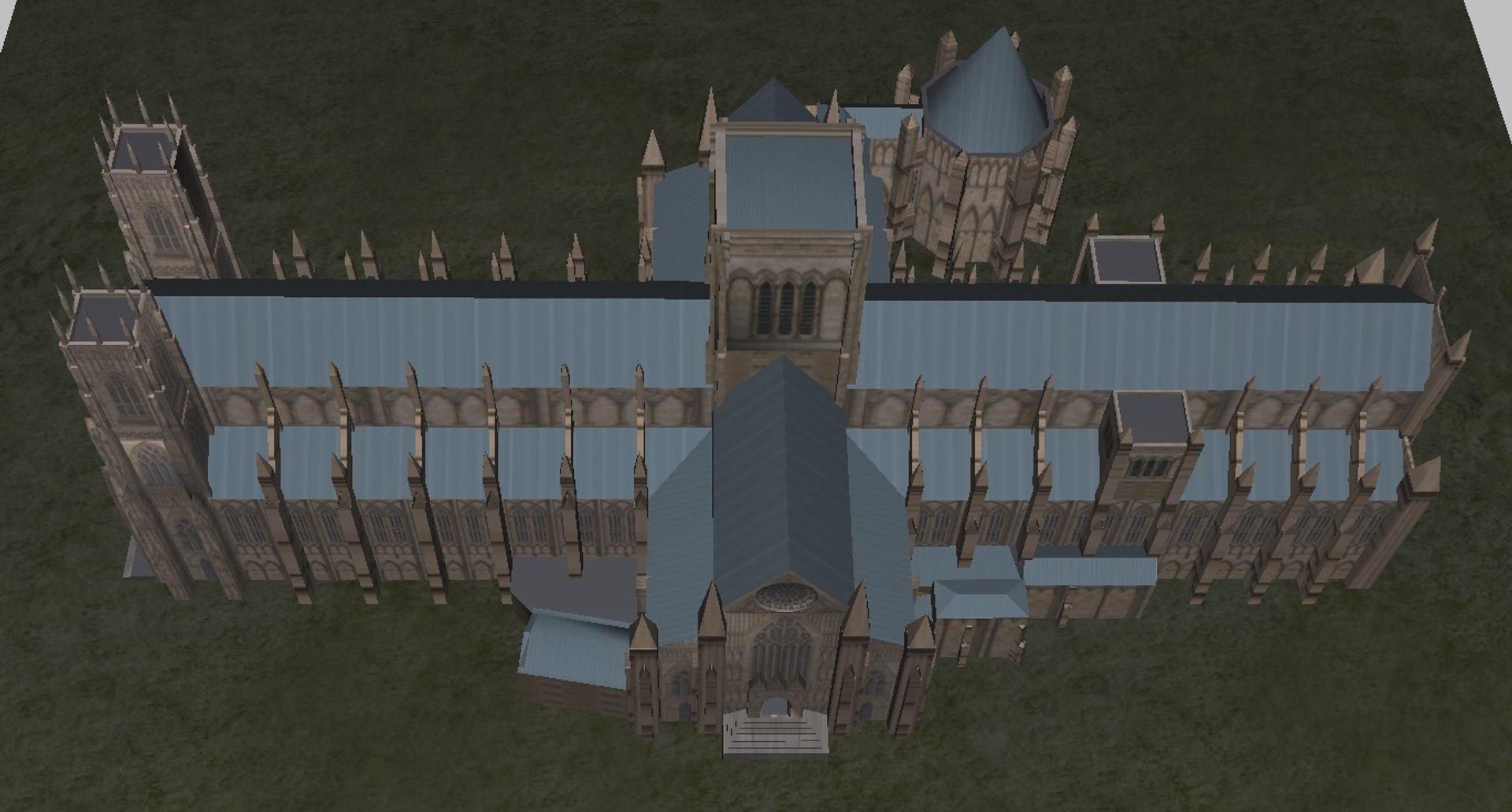 3D Landmark Model - TurboSquid 1208100