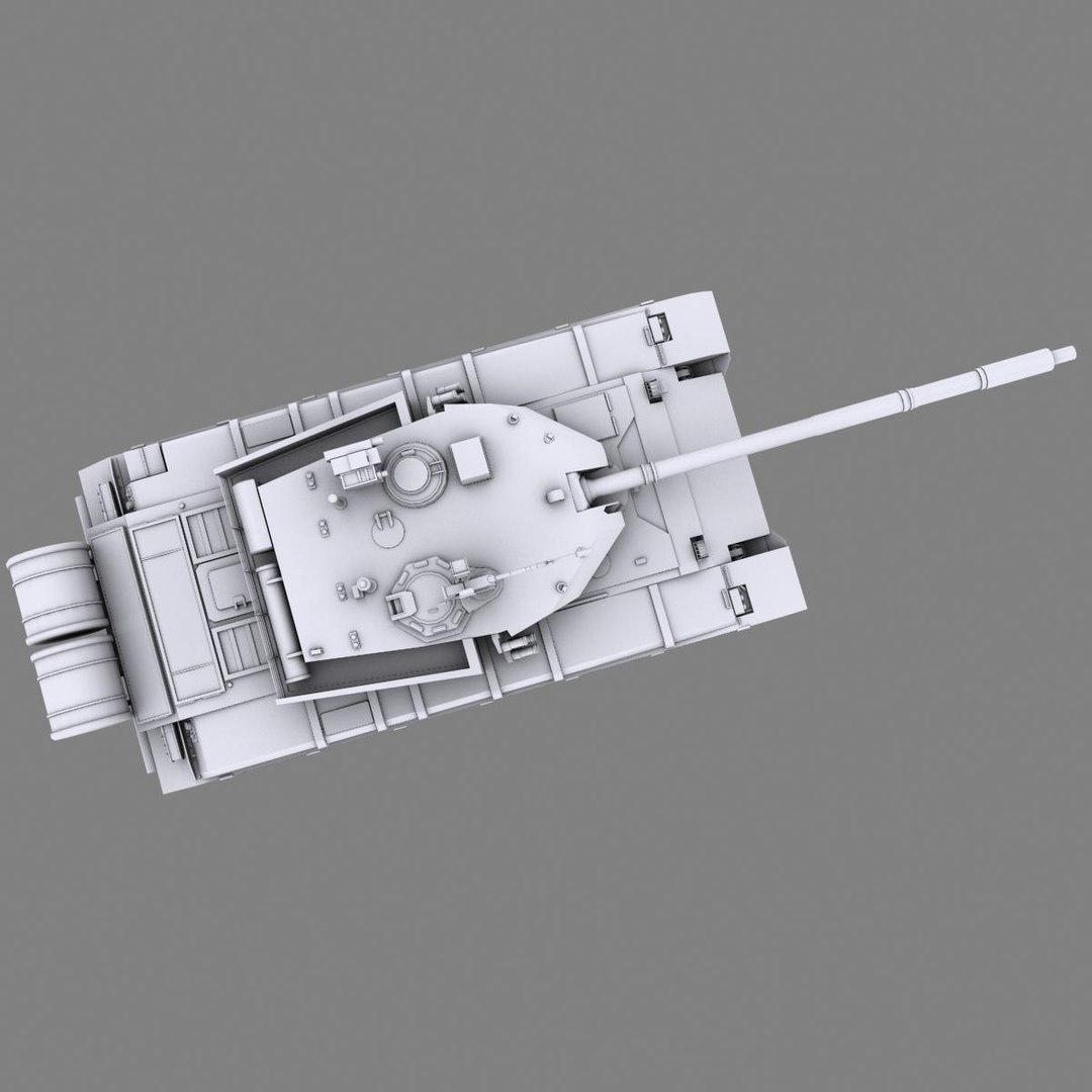 3d Model Wz-123 Tank